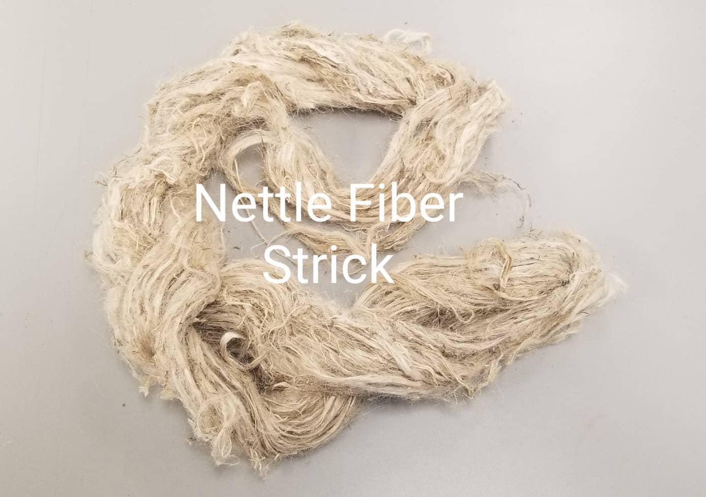 Nettle Strick. Long Bast Fiber Bundle. Uncombed. – Conserving Threads