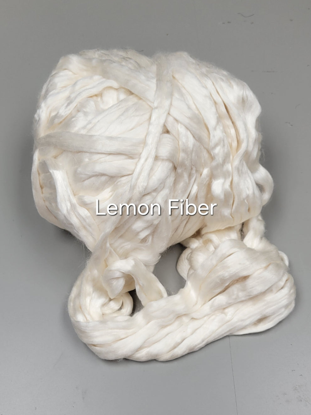 Lemon Fiber (RCFs). 1 ounce. Combed Sliver. – Conserving Threads